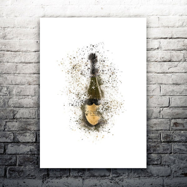 Dom Perignon - Etsy