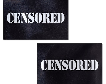 Censored bar | Etsy