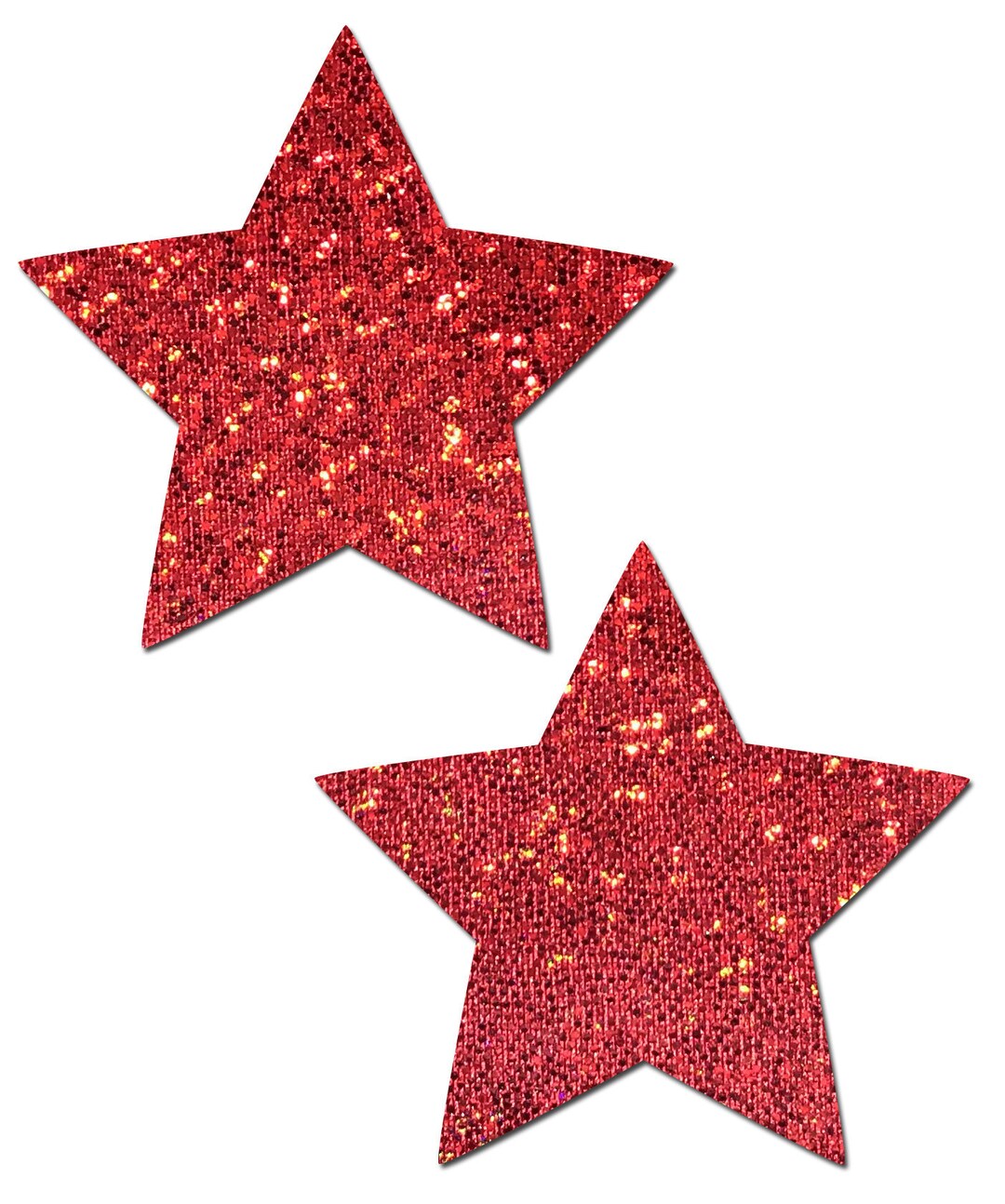 Pasties Star: Red Glitter Stars Nipple Pasties by Pastease® O/s - Etsy