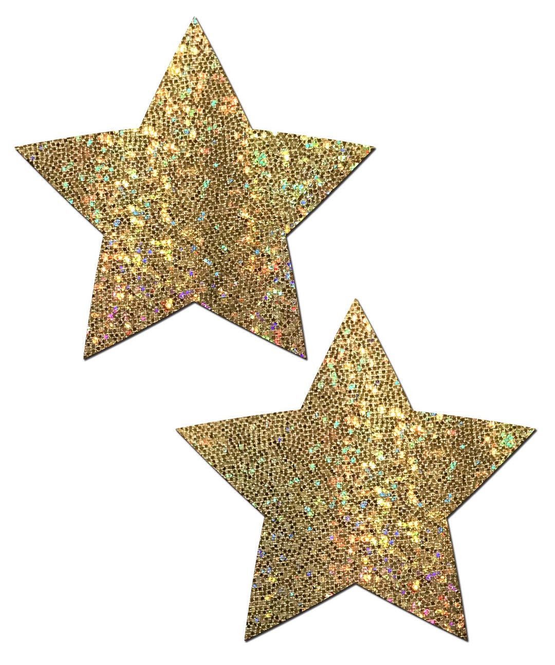 Pasties Star: Gold Glitter Stars Nipple Pasties by Pastease® O/s - Etsy
