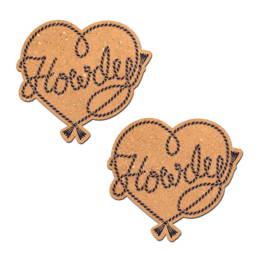 Pasties - Howdy' Cowboy Rope Heart Lasso Pasties Nipple Covers by ...