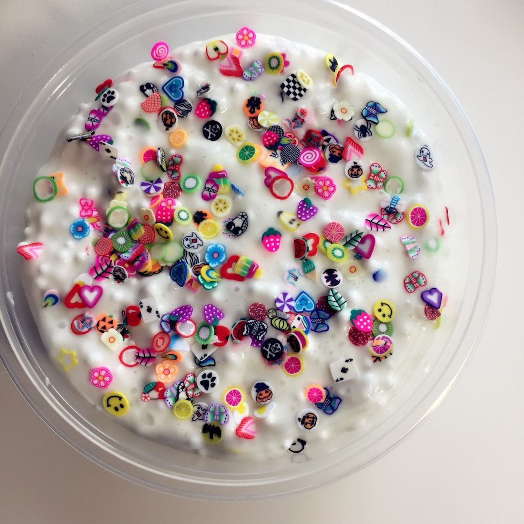 Colorful Fimo Floam Slime - Etsy