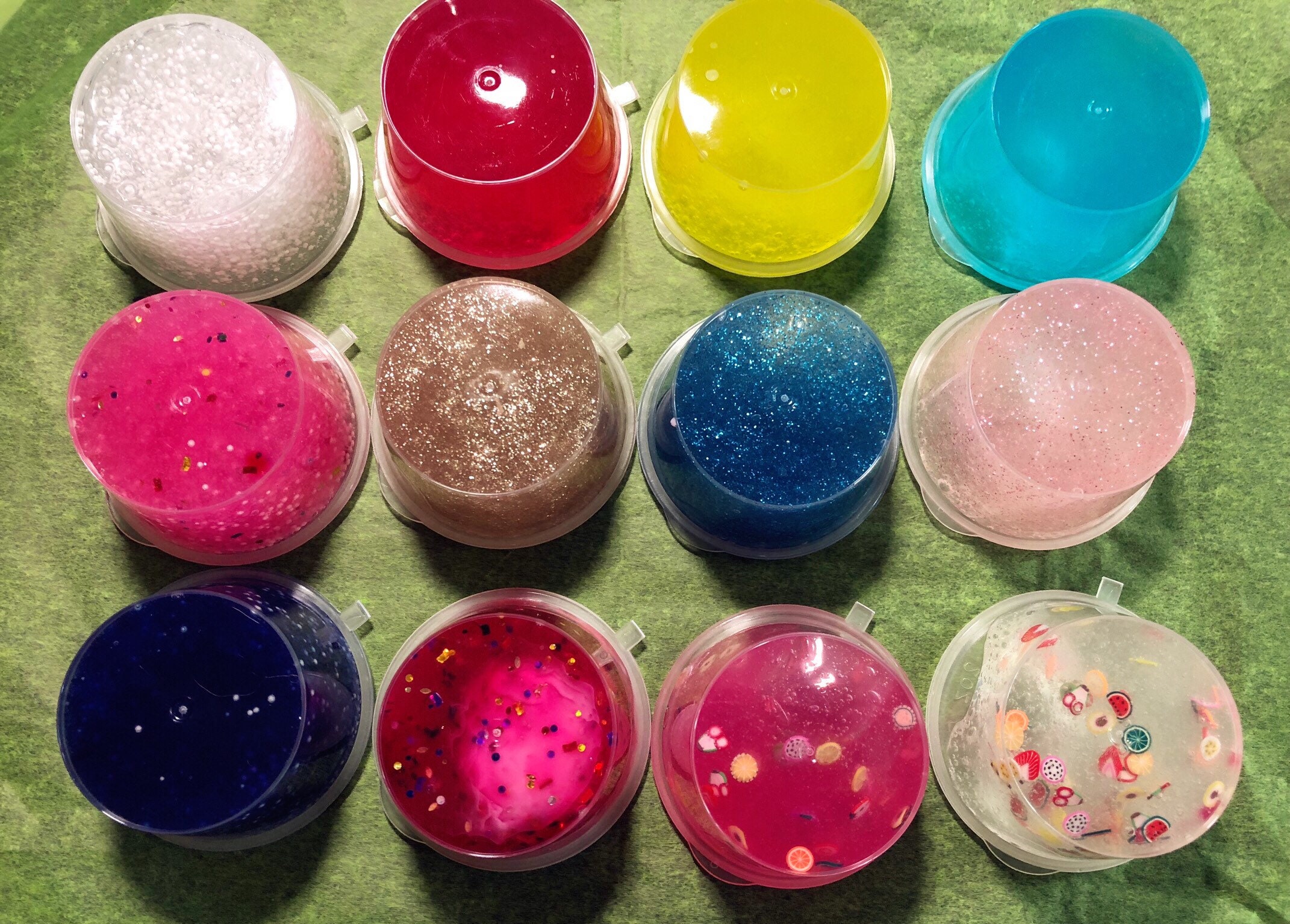 CLEAR SLIME GIFTSET 12 Difference Slime | Etsy Canada