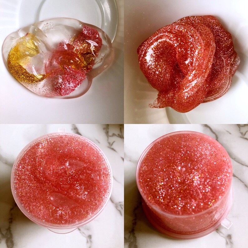 Rose Gold Slime | Etsy