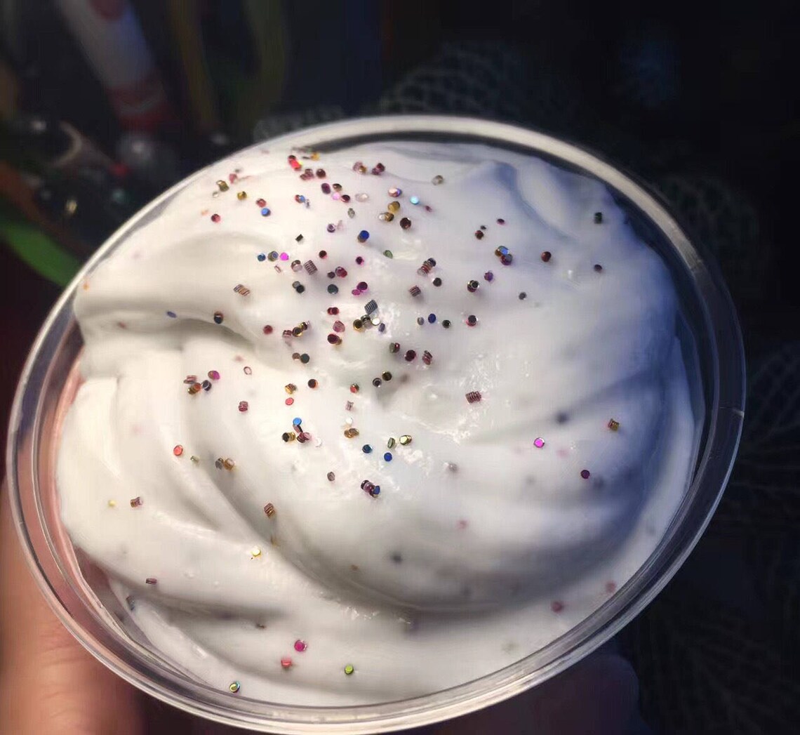 Frozen yogurt Soft Serve Slime | Etsy