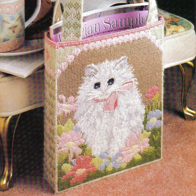 Plastic Canvas Kitty - Etsy