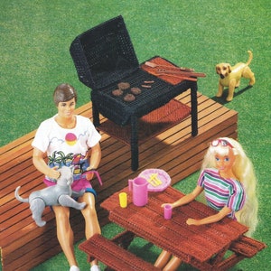 Barbie Picnic Table Etsy Canada