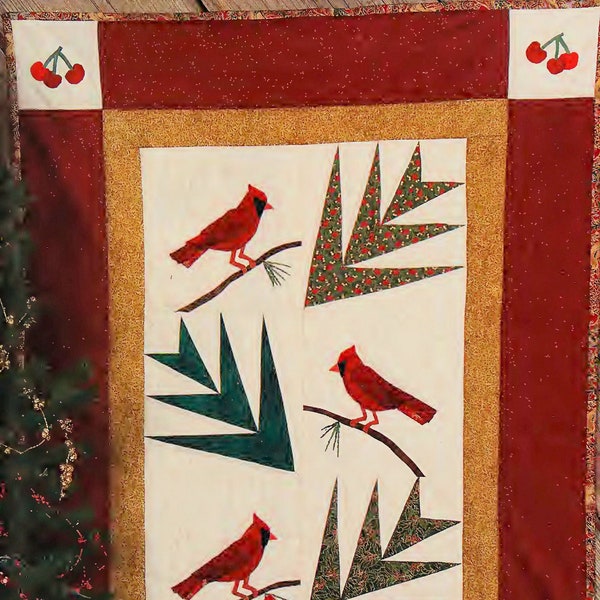 Cardinal Quilt Kit - Etsy