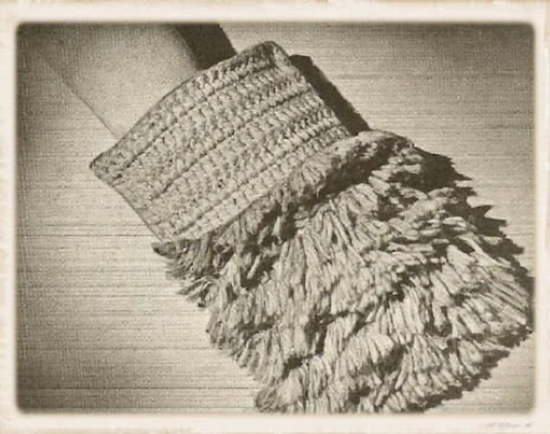 Vintage Crochet Pattern : Dust Mitt - Etsy