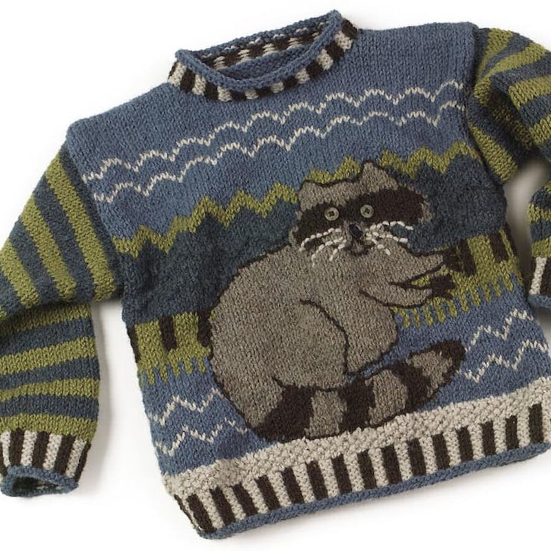 Raccoon Pattern - Etsy