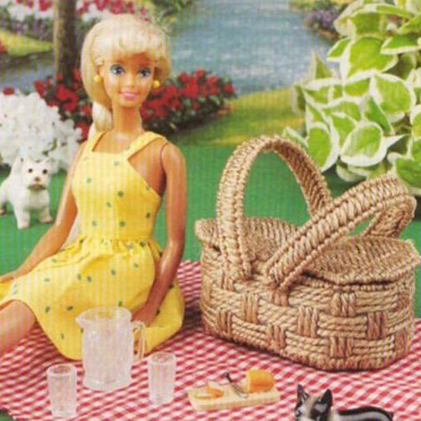 Barbie Picnic Basket - Etsy