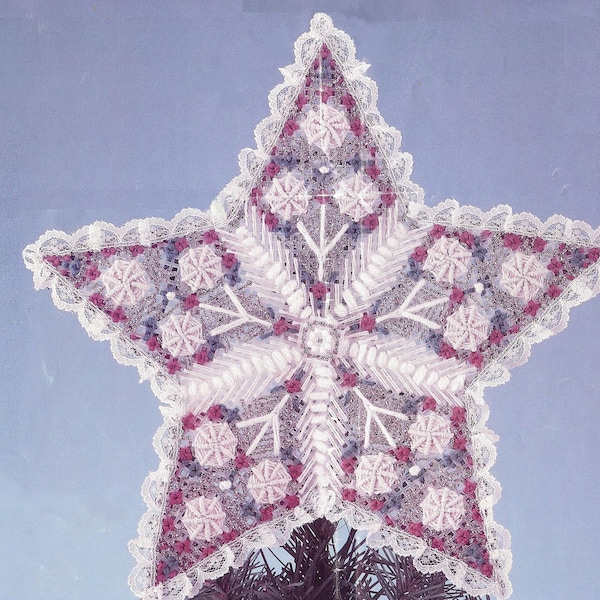 Plastic Canvas Star Ornaments - Etsy