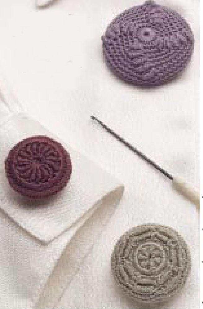 Vintage Crochet Pattern: Heirloom Victorian Button Covers - Etsy