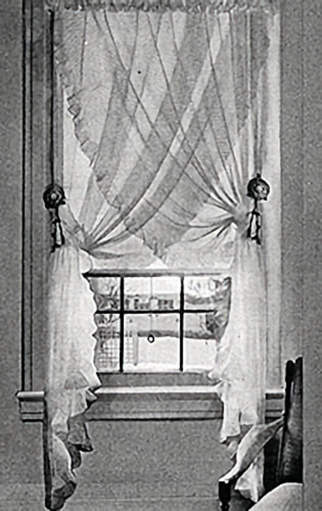Vintage Crochet Pattern: Ruffled Curtains (1938) - Etsy