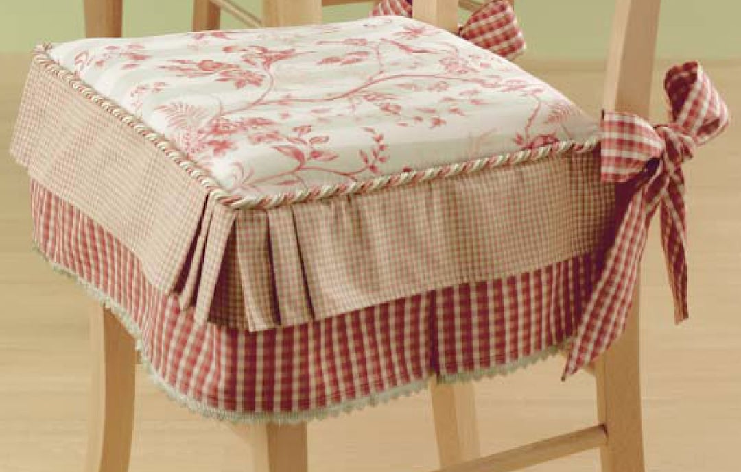 Vintage Sewing Pattern: Tailored Layered Chair Cushion, Home Decor - Etsy