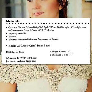 Vintage Crochet Pattern: Heirloom Victorian Rose Bridal Shawl / Wrap - Etsy