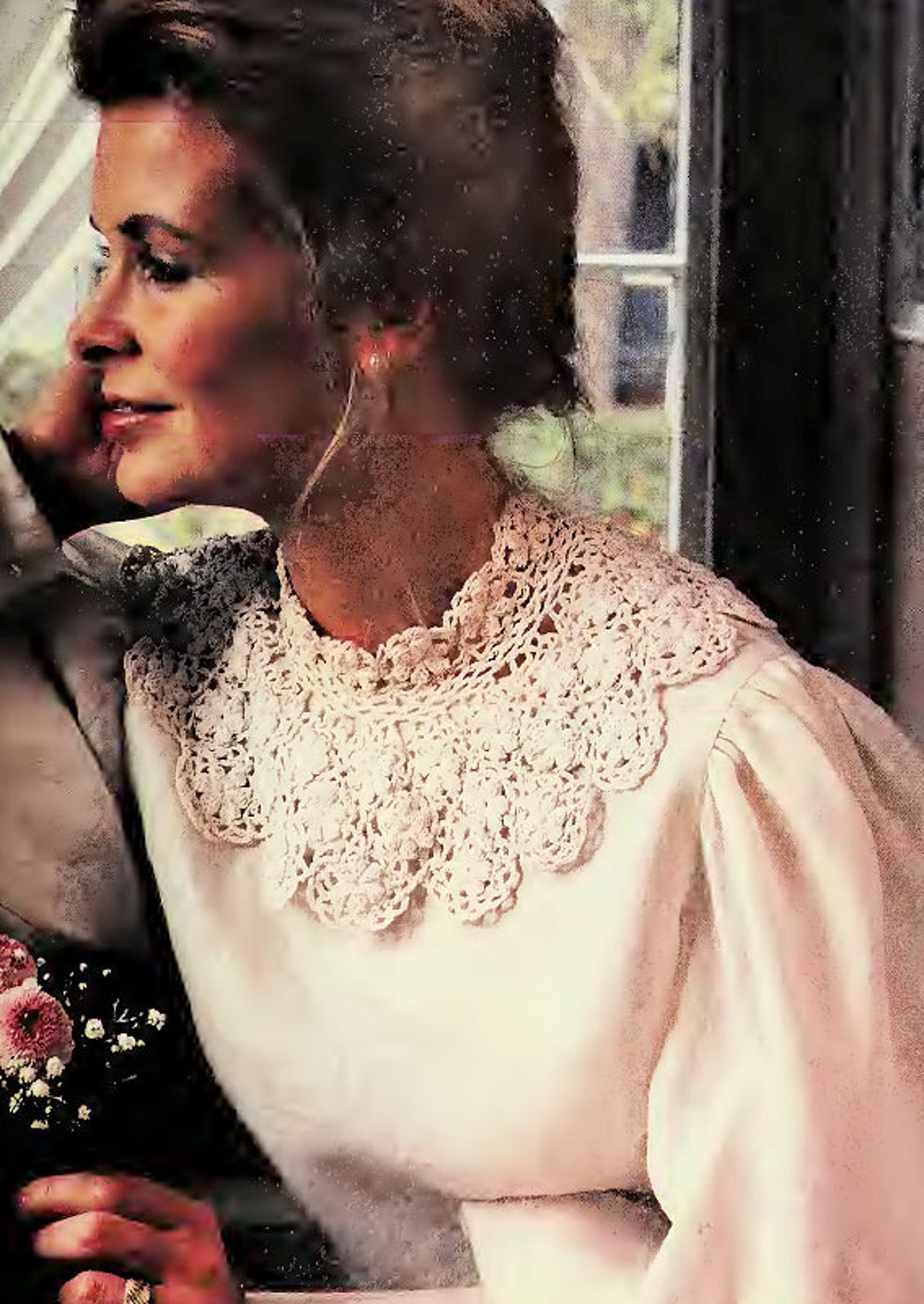 Vintage Crochet Pattern: Heirloom Victorian Collar - Etsy