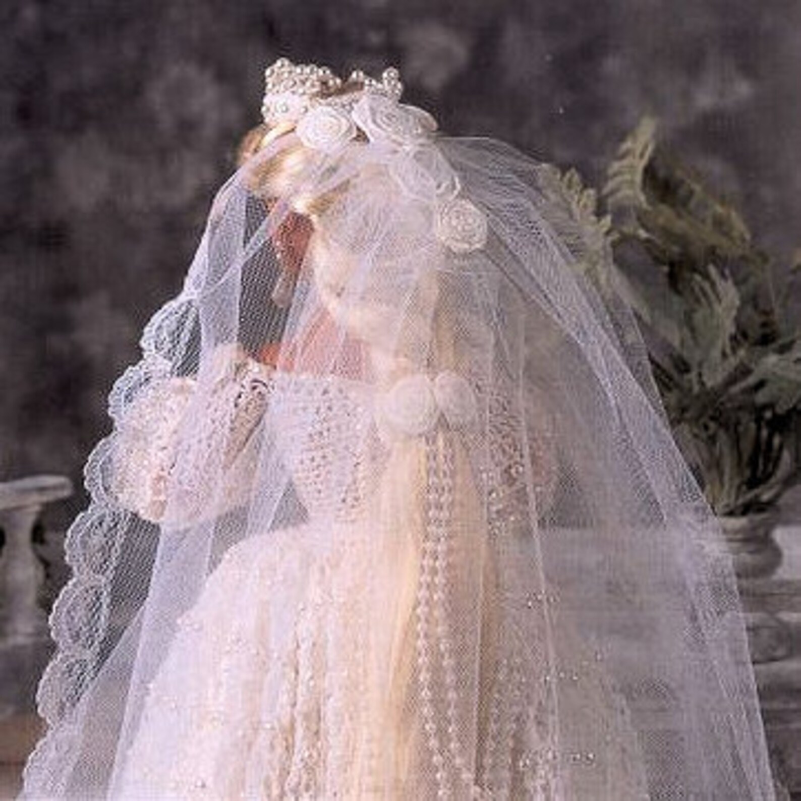 Vintage Crochet Pattern: Blushing Bride Barbie Gown 1997 - Etsy