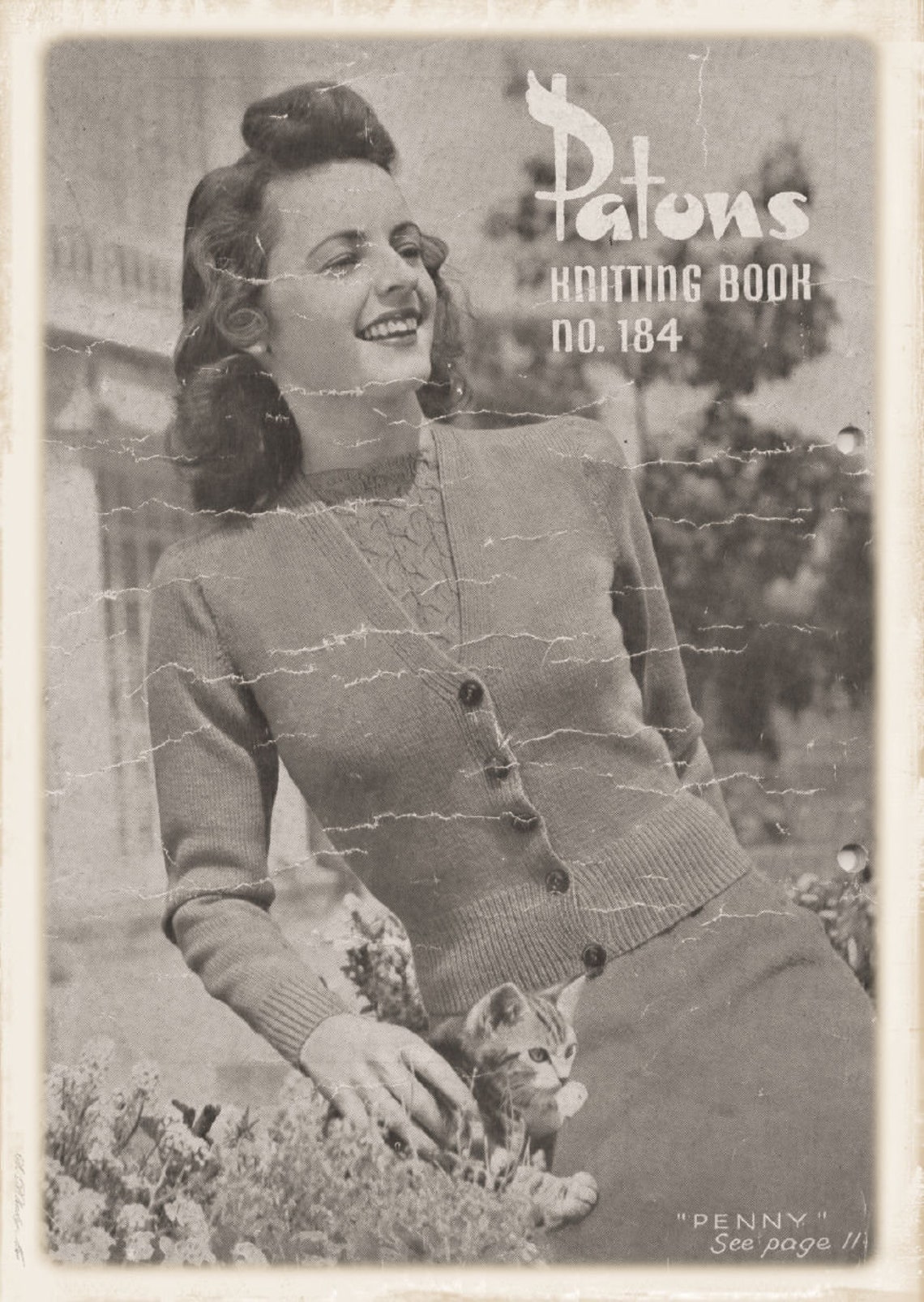 Vintage Knitting Patterns : Patons Knitting Book No. 184 Circa - Etsy