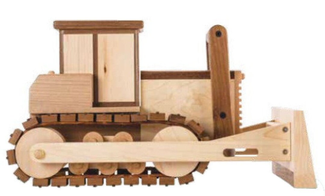 Vintage Woodworking Plans: Toy Bulldozer - Etsy