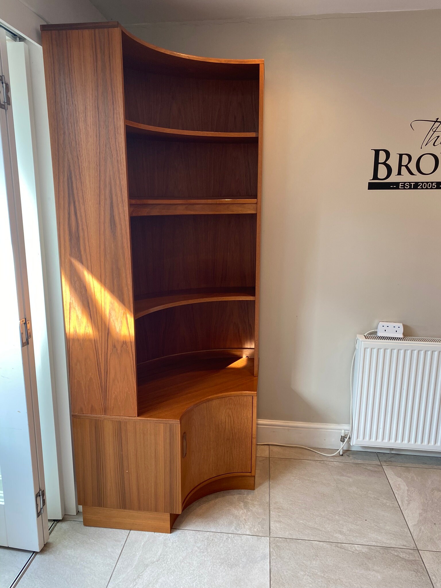 Vintage mid century G Plan E Gomme Fresco teak modular inverted corner ...