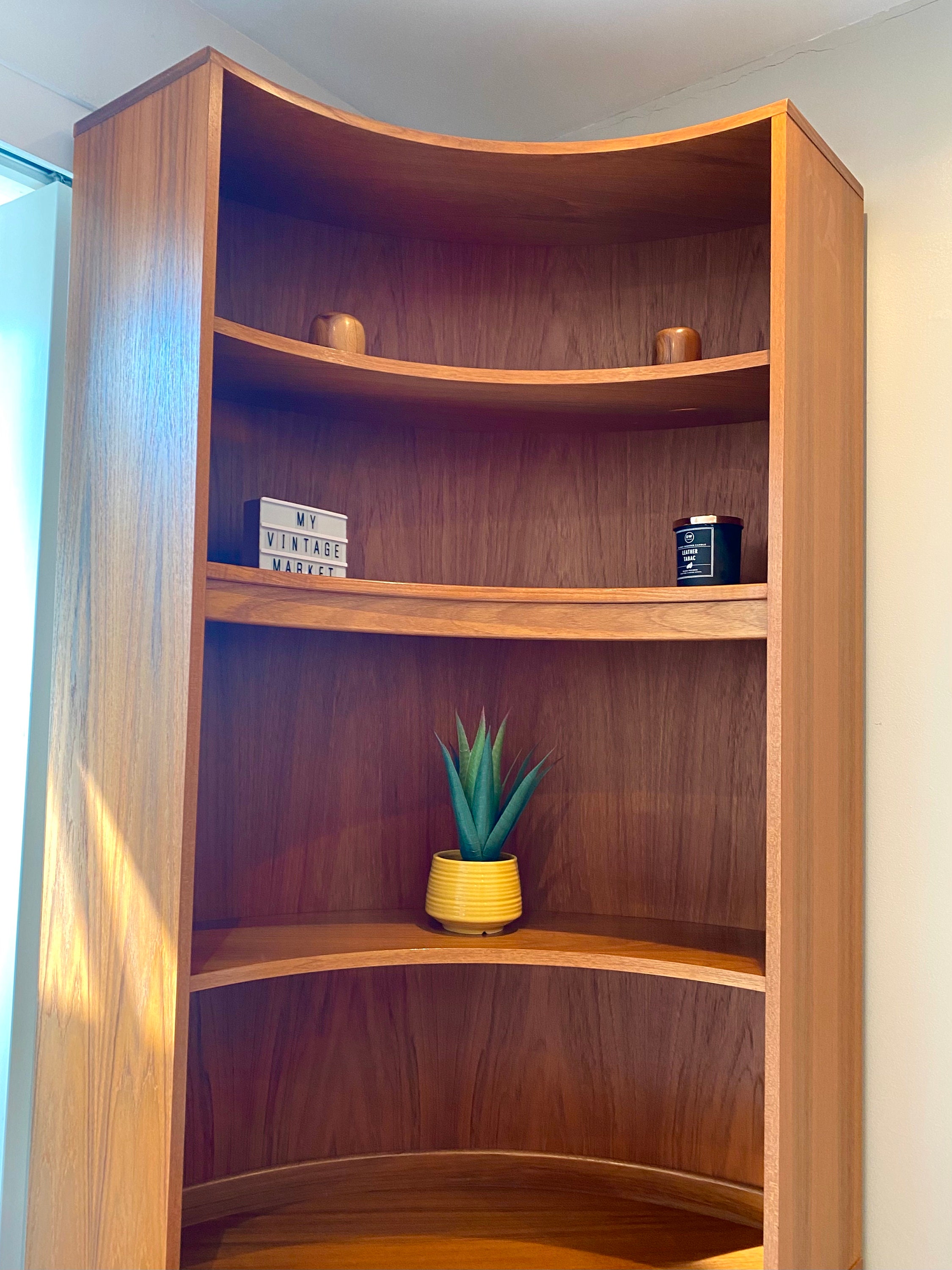 Vintage mid century G Plan E Gomme Fresco teak modular inverted corner ...