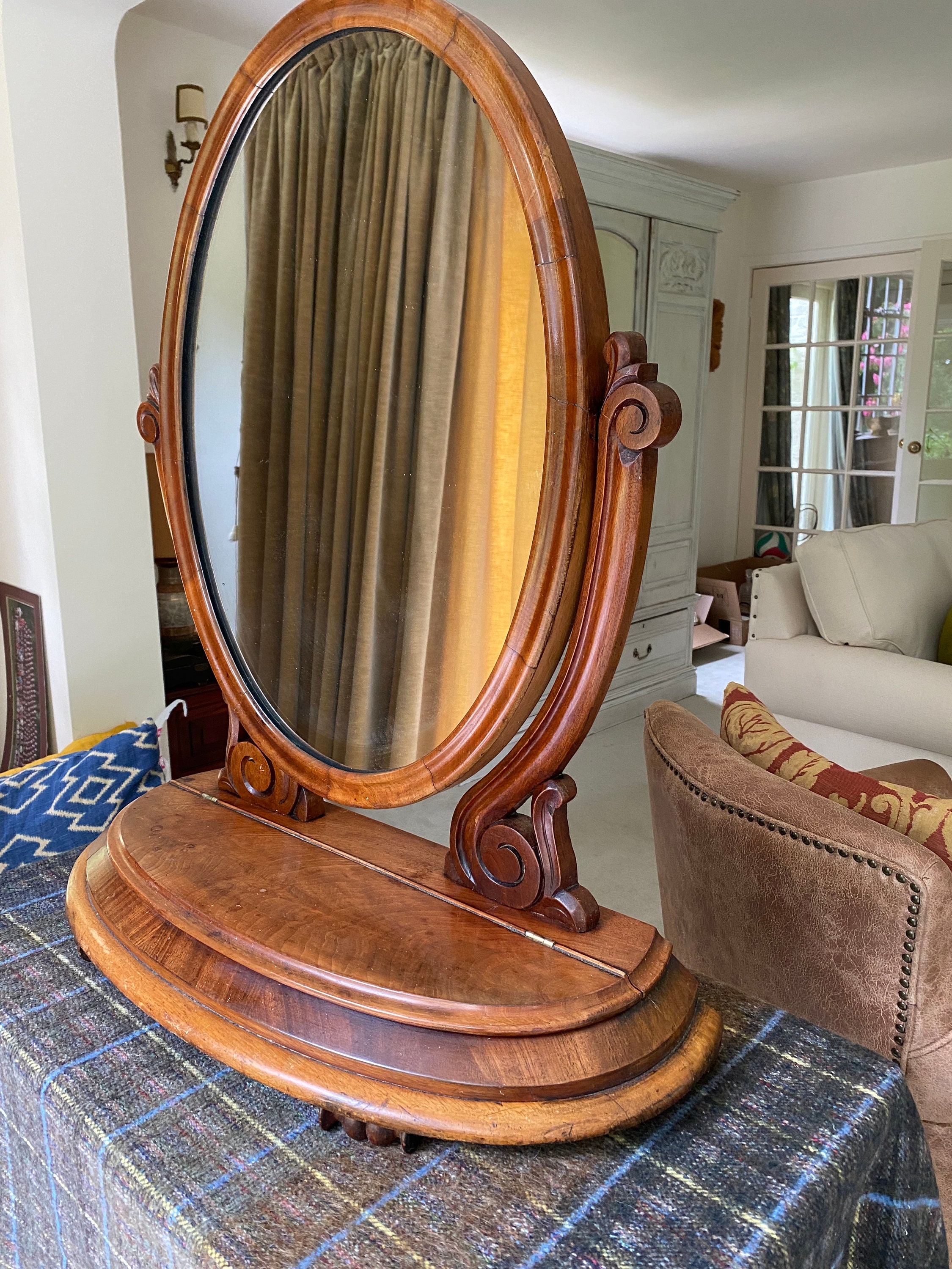 Antique octagonal two tier oak plant pot stand jardiniere — My Vintage ...