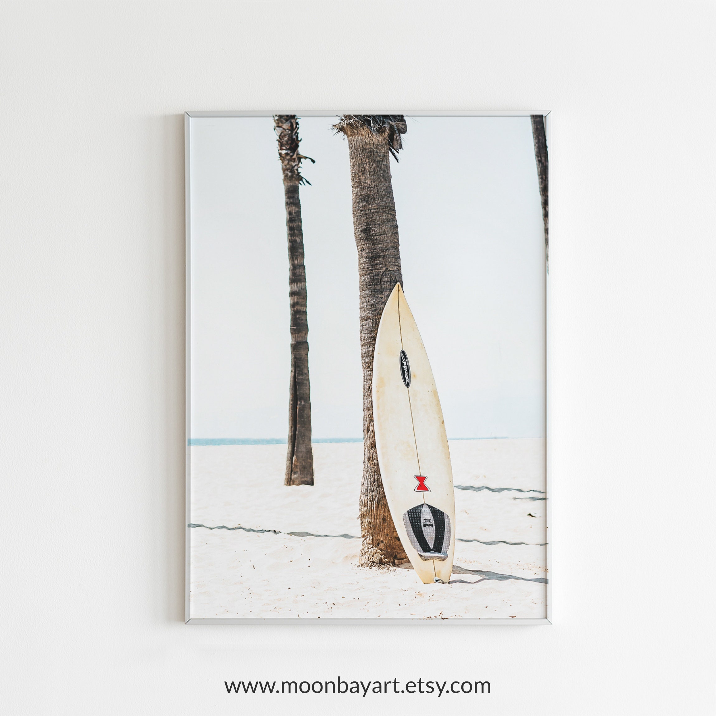 Surf Print California wall Art Coastal Print Beach Print | Etsy