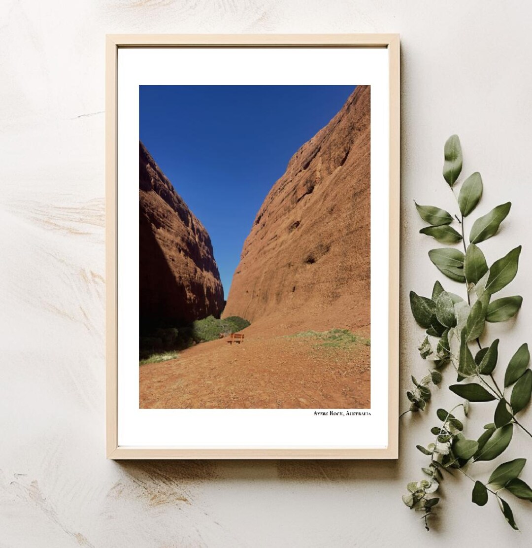 Ayers Rock Australian Scenic Poster - Etsy