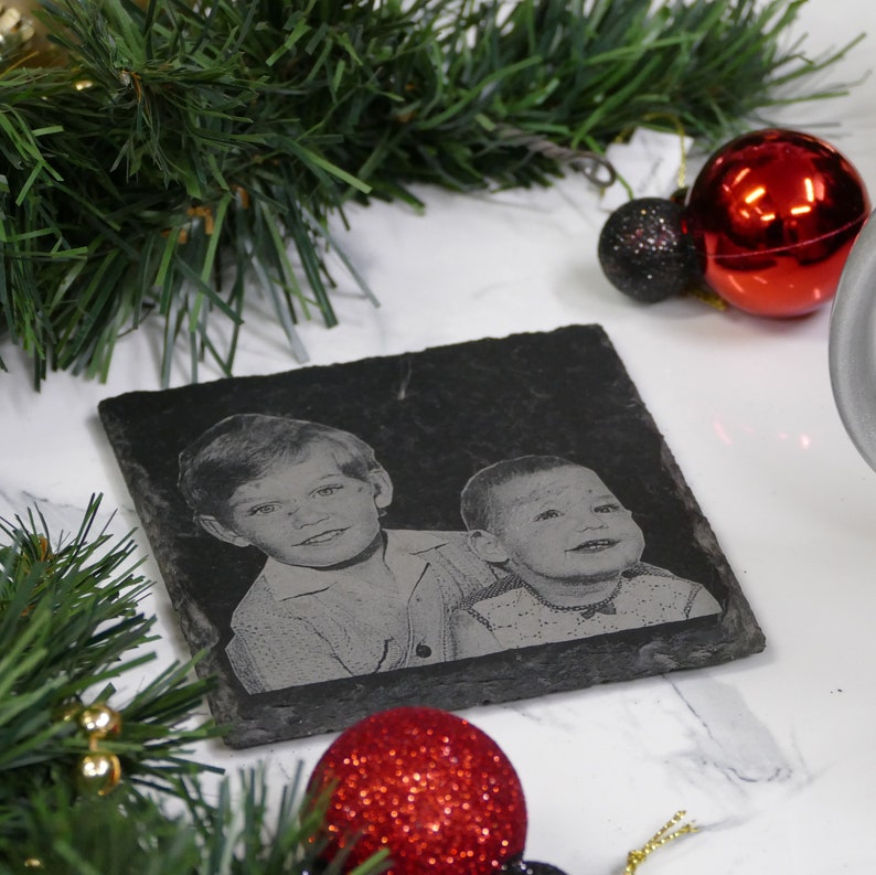 Photo Slate Coasters | Photo Slate | Photo Engraved Slate ...