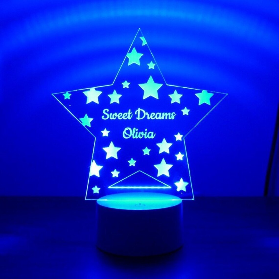 Star Night Light Kids Bedroom Decor Children's Lights | Etsy
