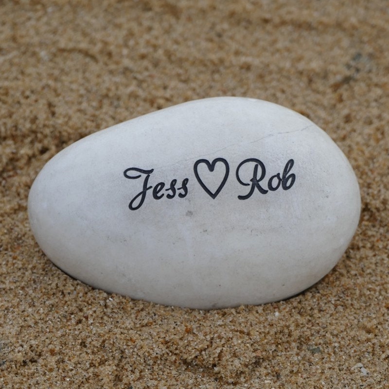 Engraved Pebble - Etsy