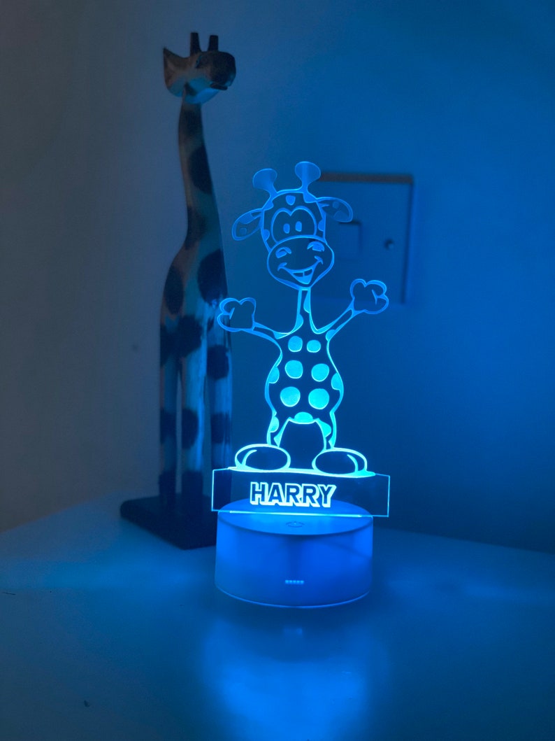 Giraffe Night Light Giraffe Giraffe Night Lamp - Etsy UK