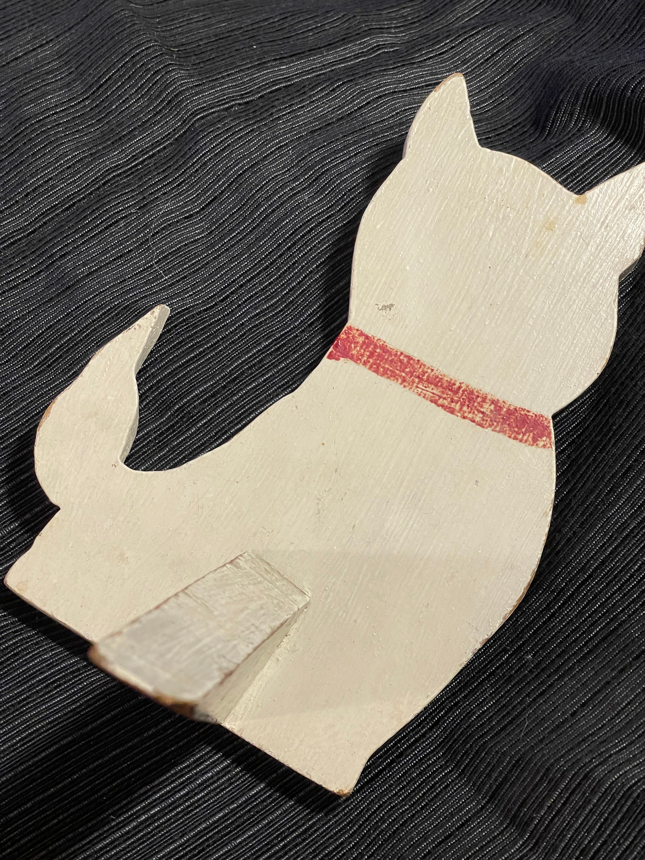 Antique Folk Art Painted Cat Kitten Form Doorstop Naive - Etsy