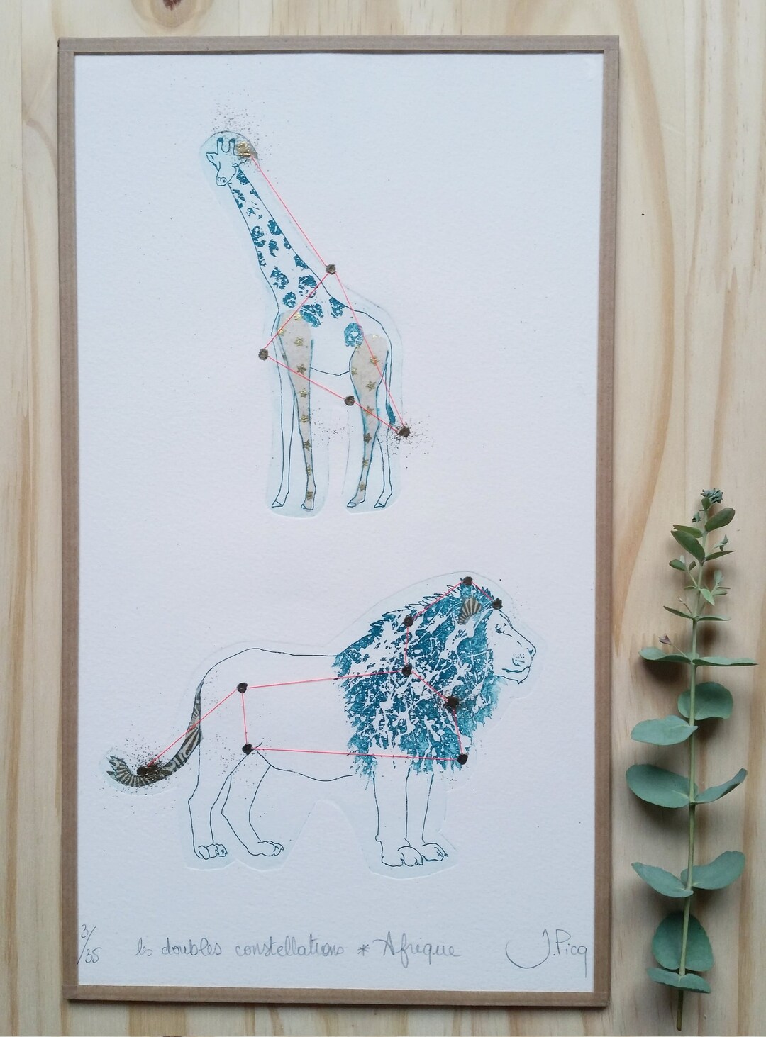 The Double Constellations Africa - Etsy