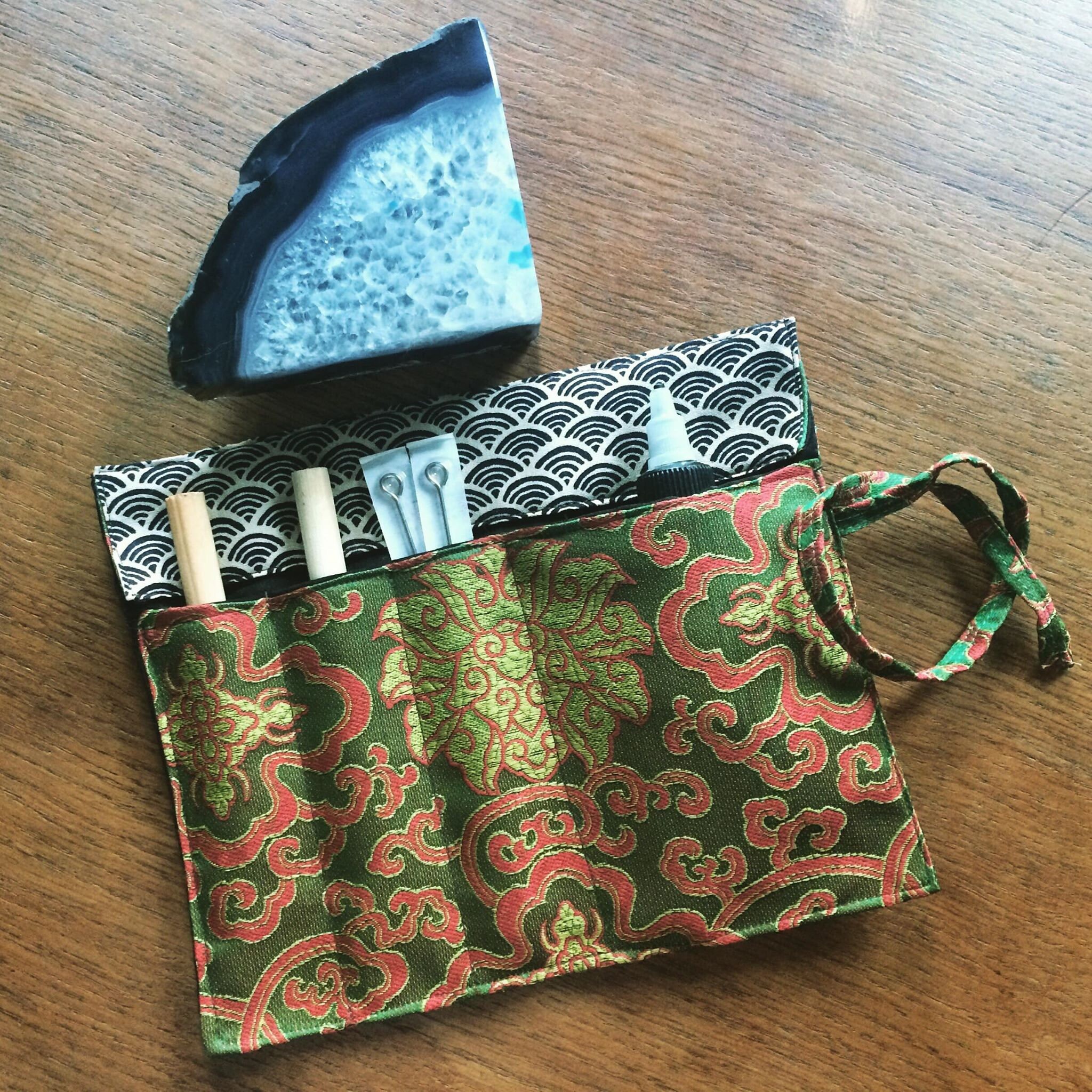 Hand Poking Tattoo Tools Set Pouch,travel Bag. - Etsy