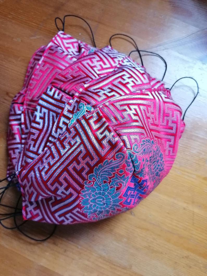 Sayagata Mask , Five Face Masks - Etsy UK