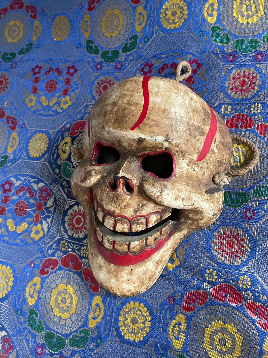 Laughing Citipati Skull Tibetan Mask - Etsy