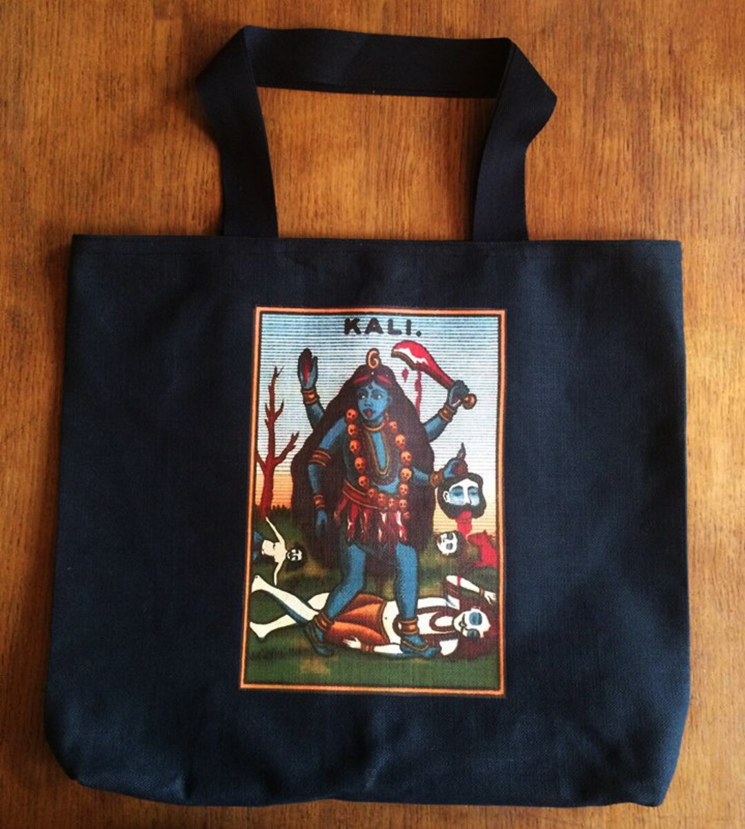 Kali Goddess Tote Bag - Etsy UK