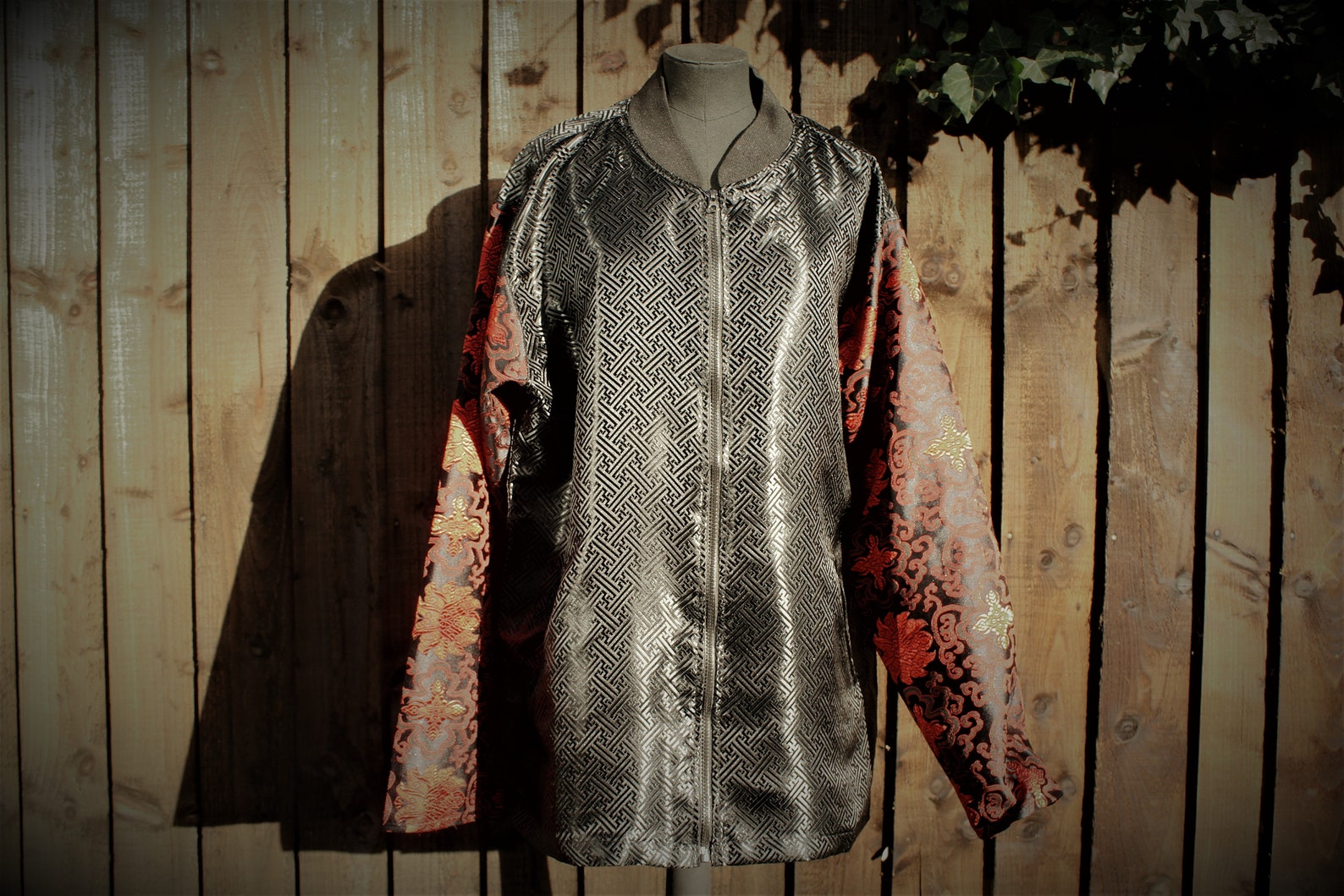 Swastik and Lotus Tibetan Jacket , Sayagata Jacket , Short Coat - Etsy
