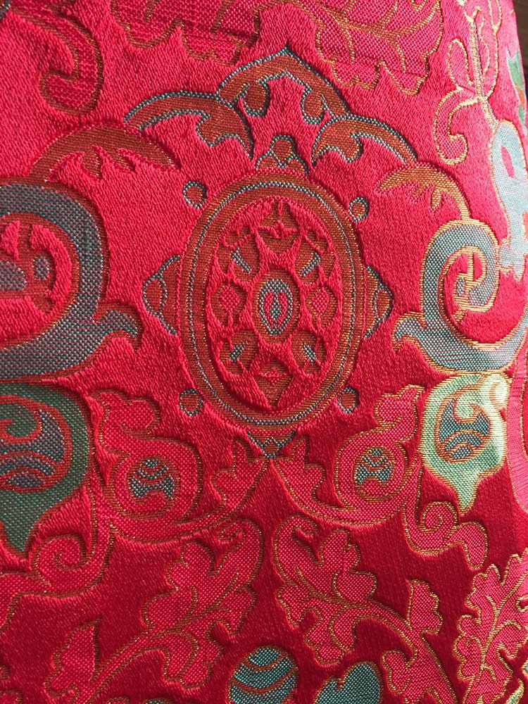Tibetan Fabric Brocade, Eight Auspicious Symbols Altar Fabric - Etsy