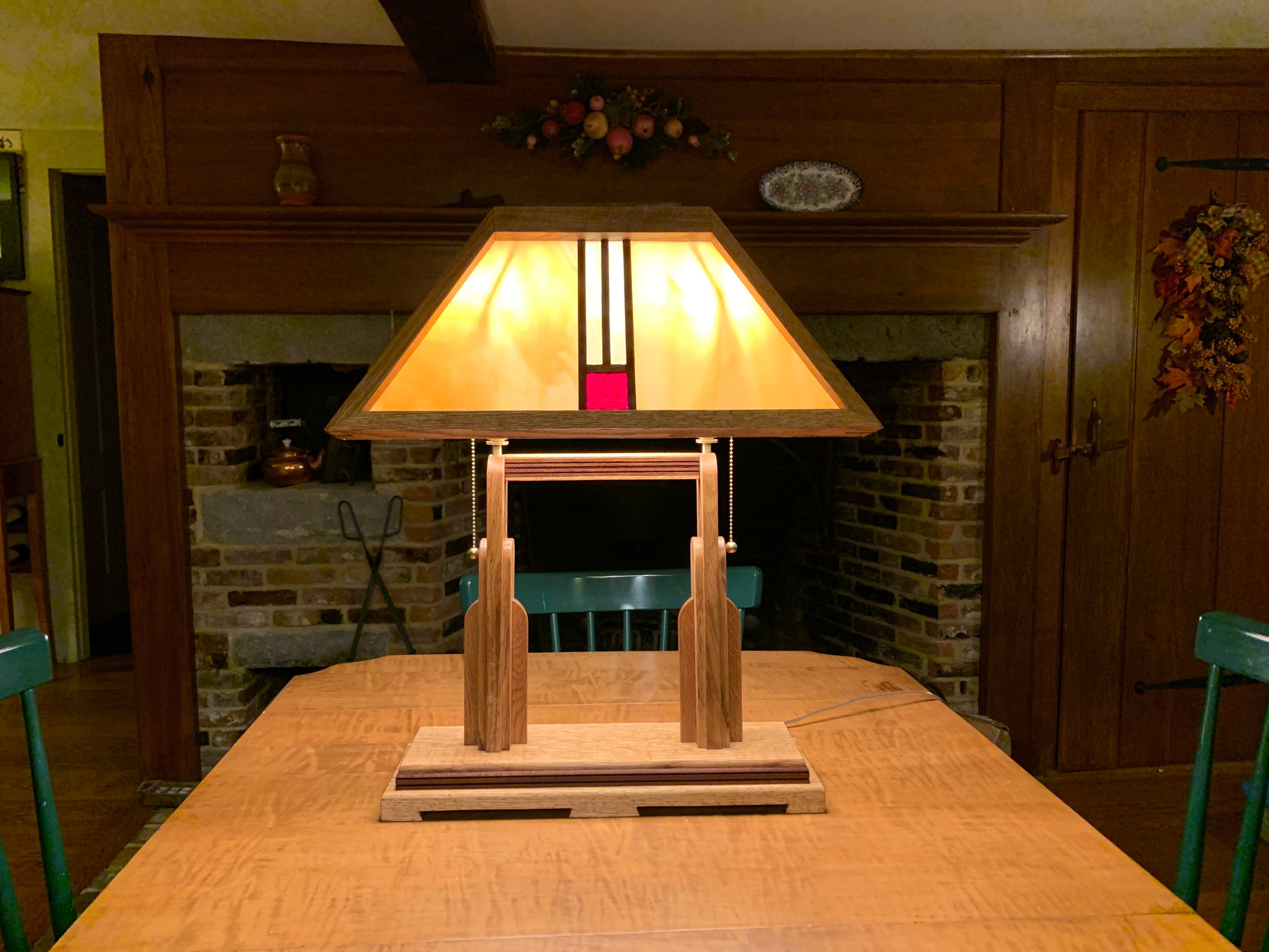 Arts and Crafts Style Desk Lamp free Shipping | Etsy