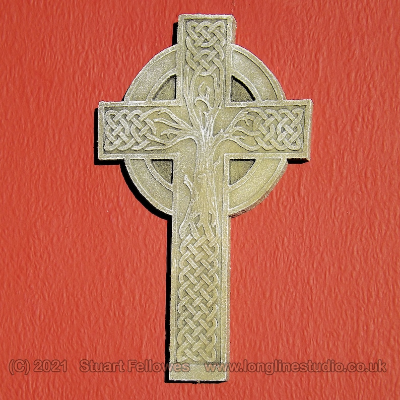 Celtic Oak. Tree of Life Celtic Cross - Etsy