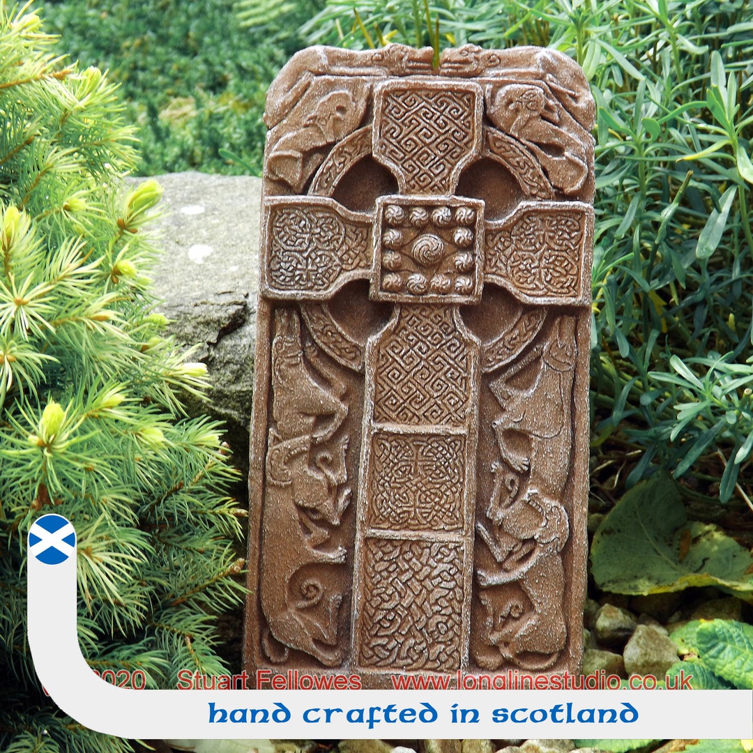 St. Madoes Pictish Cross. Hand Made Resin Wall Hanging. Scotland ...