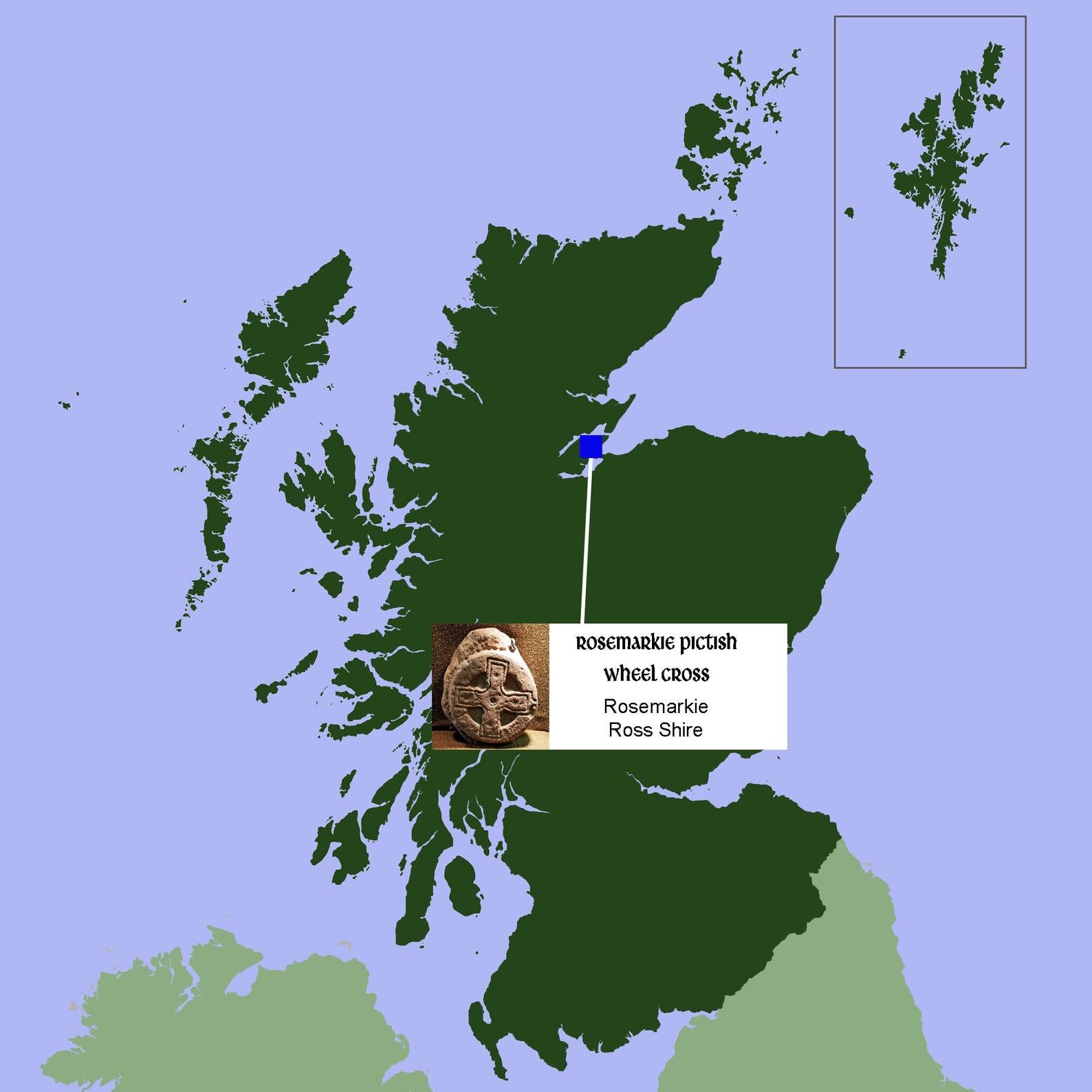 Rosemarkie Pictish Wheel Cross. Wall Hanging. Scotland - Etsy