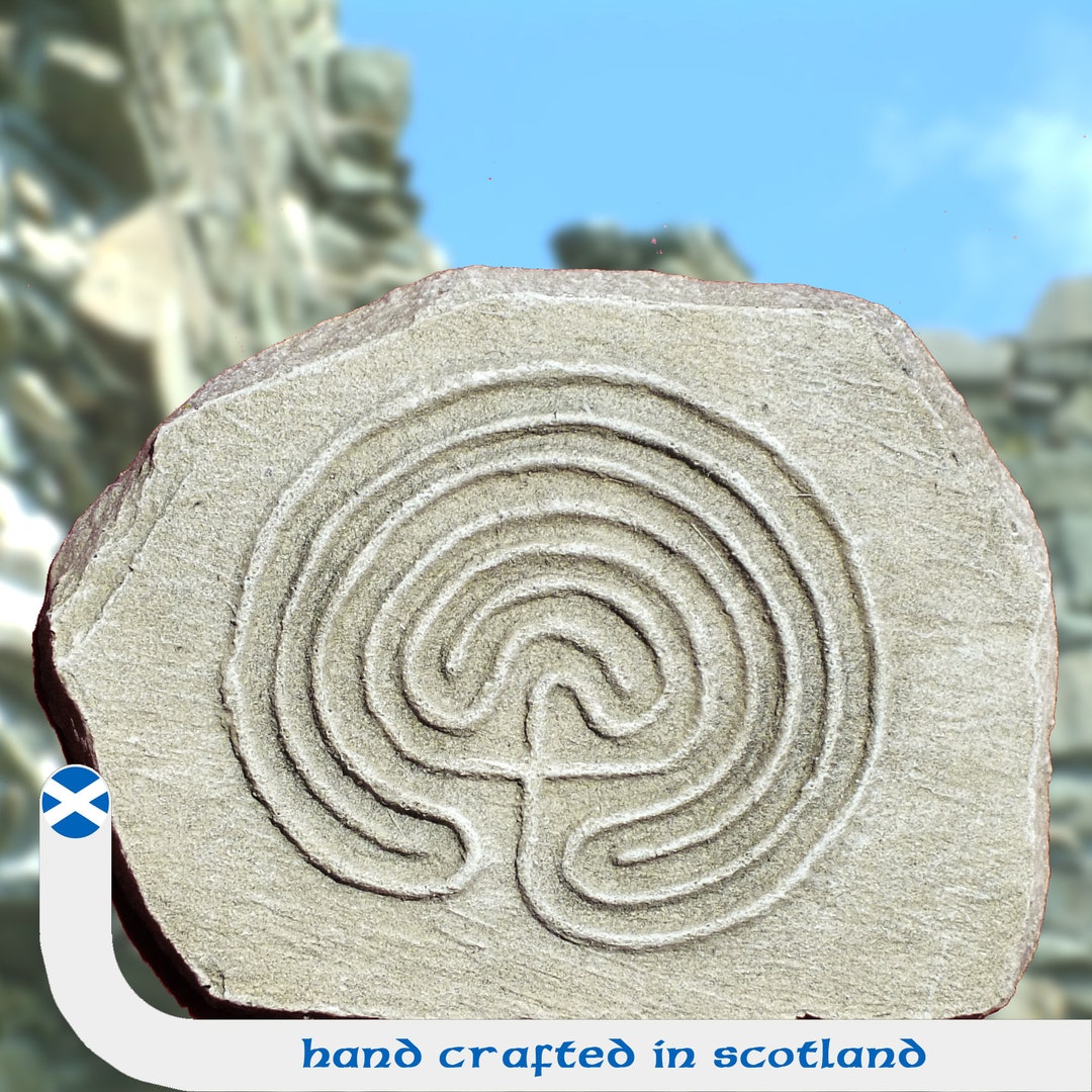 Spiritual Labyrinth, Hand Made Resin Wall Hanging. Scotland - Etsy