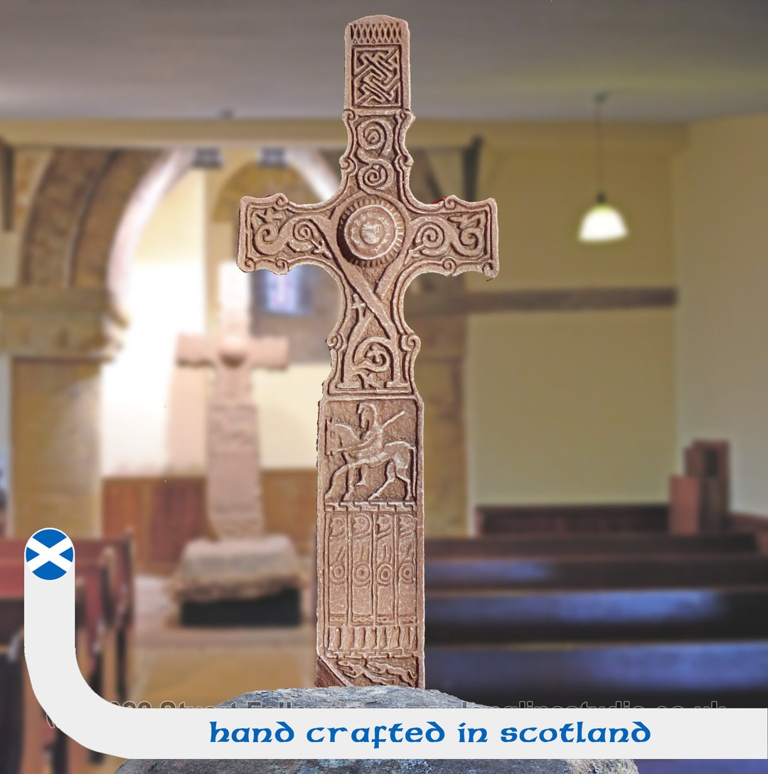 Dupplin Pictish Cross. Hand Made Resin Wall Hanging. Scotland - Etsy