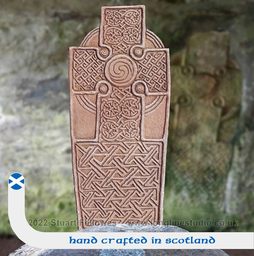 Reay Pictish Cross. Hand Made Resin Wall Hanging. Caithness. Scotland ...