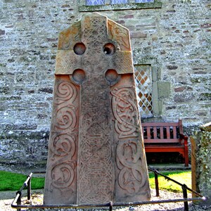 Aberlemno 'churchyard' Pictish Cross, Hand Made Resin Wall Hanging ...