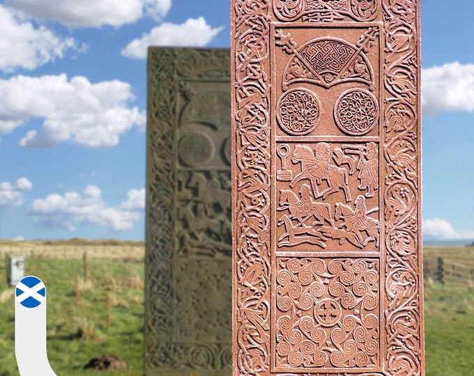 Hilton of Cadboll. Pictish Symbol Stone. Hand Made Wall Hanging ...